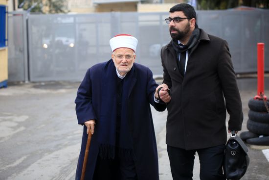 Sheikh Ekrima Said Sabri Former Grand Editorial Stock Photo - Stock ...