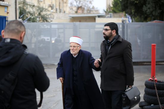 Sheikh Ekrima Said Sabri Former Grand Editorial Stock Photo - Stock ...