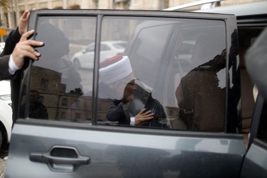 Sheikh Ekrima Said Sabri Former Grand Redaktionelles Stockfoto ...