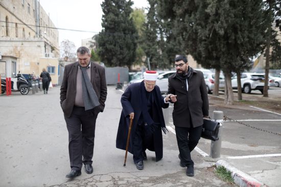Sheikh Ekrima Said Sabri Former Grand - Foto de stock de contenido ...