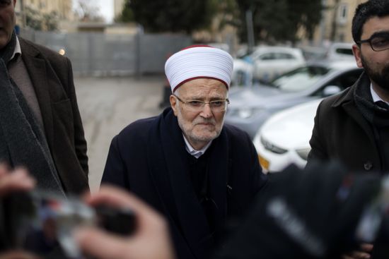 Sheikh Ekrima Said Sabri Former Grand Redaktionelles Stockfoto ...