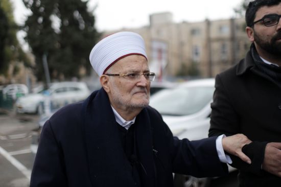 Sheikh Ekrima Said Sabri Former Grand - Foto de stock de contenido ...