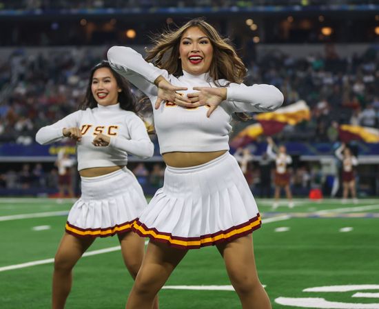 Usc Song Girl Performs During Halftime Editorial Stock Photo - Stock ...