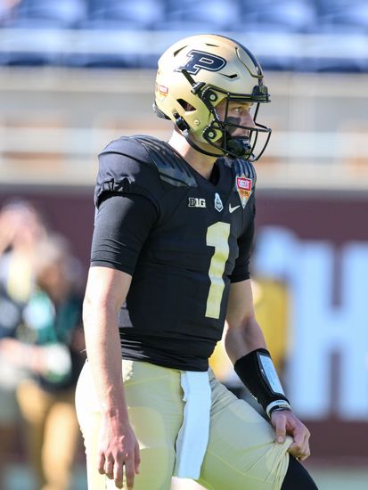 Purdue Boilermakers Quarterback Michael Alaimo 1 Editorial Stock Photo ...