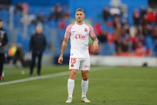 Pablo Maffeo Mallorca Football Soccer Spanish Editorial Stock Photo ...