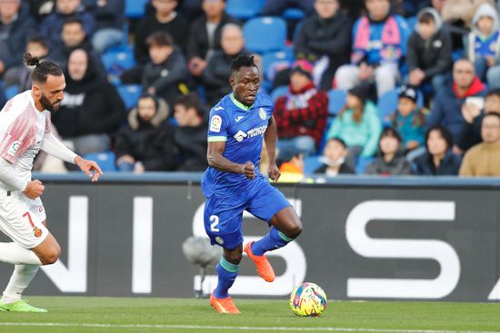Djene Dakonam Getafe Football Soccer Spanish Editorial Stock Photo ...