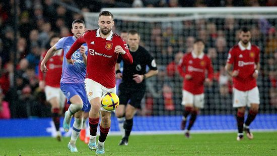 Manchester United Defender Luke Shaw 23 Editorial Stock Photo - Stock ...
