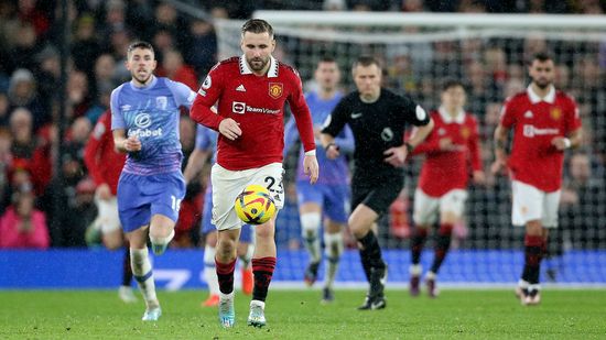 Manchester United Defender Luke Shaw 23 Editorial Stock Photo - Stock ...