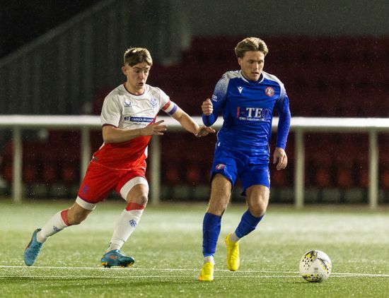 Rangers B Team Defender Robbie Fraser Editorial Stock Photo - Stock ...