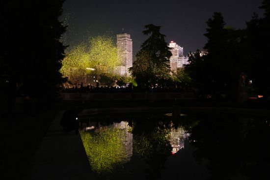 View Luminous Cloud Spark Show By Editorial Stock Photo - Stock Image ...