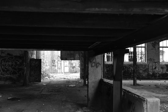 Vacant Factory Building Leipzigvacant Factory Building Editorial Stock ...