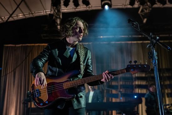 Nick Omalley Arctic Monkeys Performing Sidney Editorial Stock Photo ...
