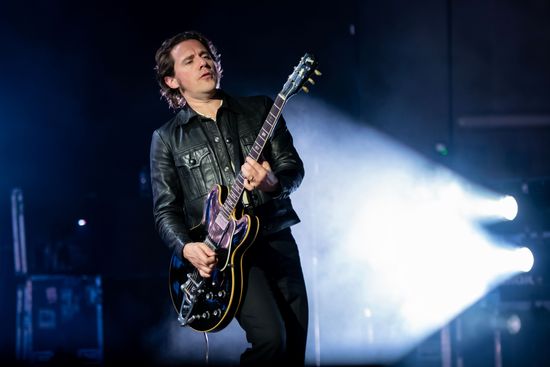 Jamie Cook Arctic Monkeys Performing Sidney Editorial Stock Photo ...