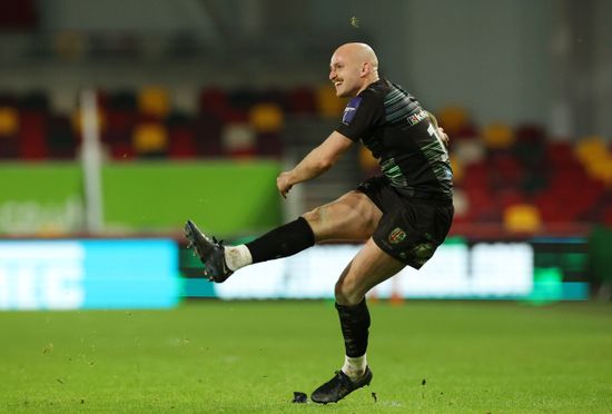 Jacob Atkins London Irish Kicks Goal Editorial Stock Photo - Stock ...