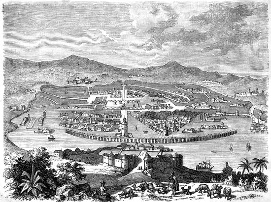 Tenochtitlan City Before Spanish Conquest Date Editorial Stock Photo ...