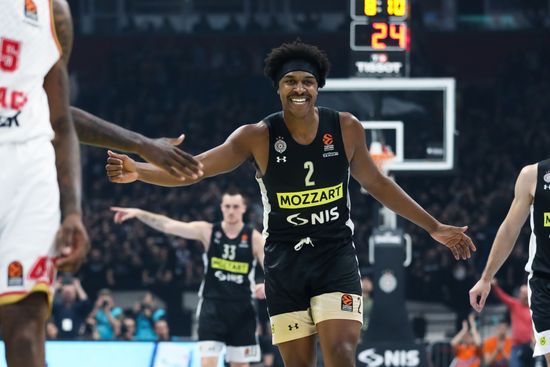 Zach Leday Partizan Mozzart Bet Belgrade Editorial Stock Photo - Stock ...