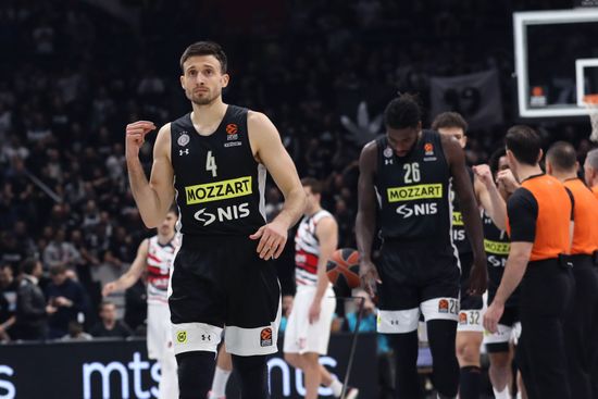 Aleksa Avramovic Partizan Mozzart Bet Belgrade Editorial Stock Photo ...