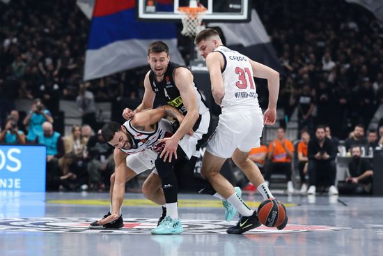 Aleksa Avramovic Partizan Mozzart Bet Belgrade Editorial Stock Photo ...