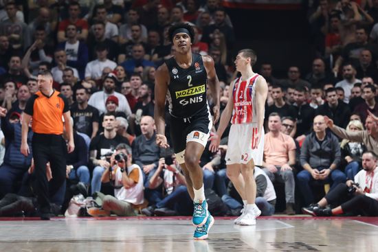 Zach Leday Partizan Mozzart Bet Belgrade Editorial Stock Photo - Stock ...