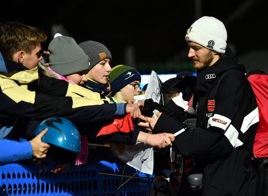 Linus Strasser Germany Signs Autographs After Editorial Stock Photo ...