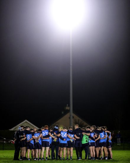 Wicklow Vs Dublin Dublin Team Huddle Editorial Stock Photo - Stock ...