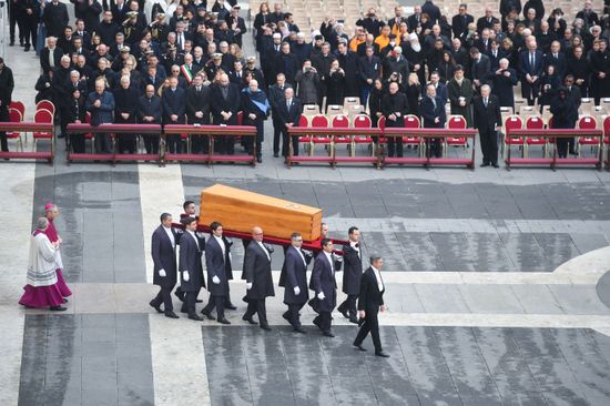 Coffin Pope Emeritus Benedict Xvi Joseph Editorial Stock Photo - Stock ...