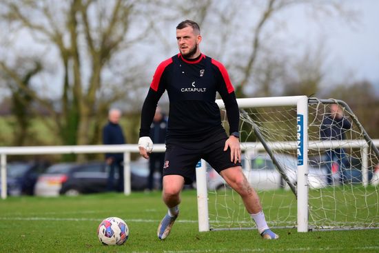 Pierce Sweeney Exeter City During Exeter Editorial Stock Photo - Stock ...