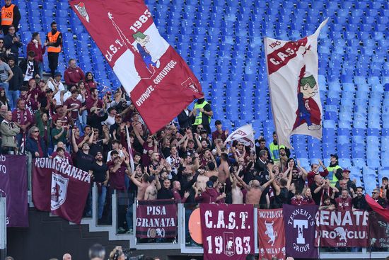 Torino Fans During Football Serie Match Editorial Stock Photo - Stock ...