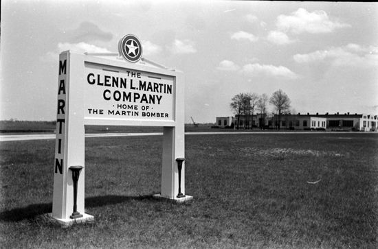 Exterior View Glenn L Martin Company Editorial Stock Photo - Stock ...