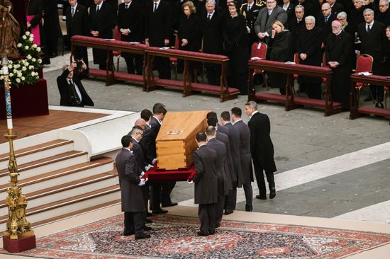 Servicemen Seen Carrying Coffin Front Political Editorial Stock Photo ...