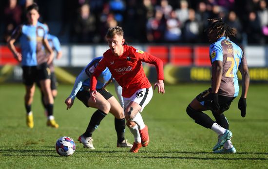 Ethan Galbraith Salford City Josh Eppiah Editorial Stock Photo - Stock ...