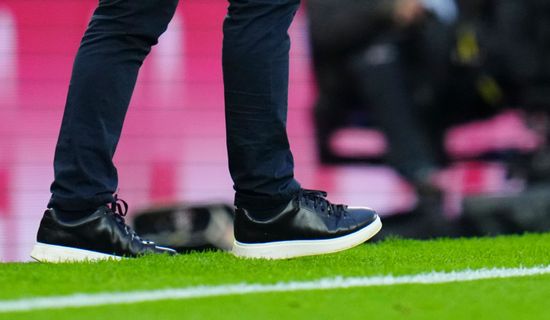 Tottenham Hotspur Manager Antonio Conte Shoe Editorial Stock Photo ...