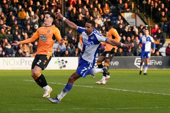 Scott Sinclair Bristol Rovers 7 Celebrates Editorial Stock Photo ...