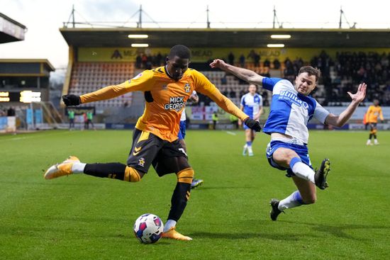 Shilow Tracey Cambridge United 18 James Editorial Stock Photo - Stock ...