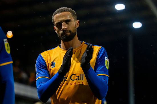 Mansfield Towns Jordan Bowery During Efl Editorial Stock Photo - Stock ...