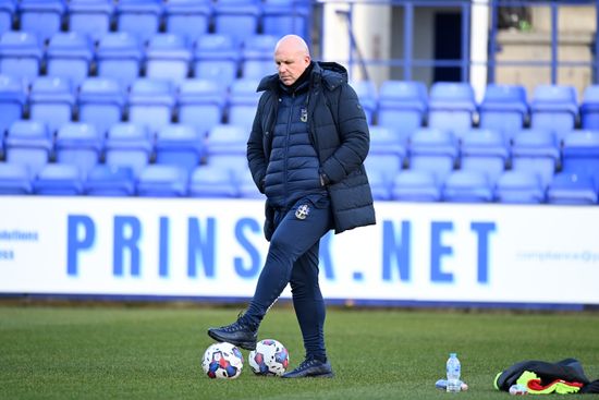 Matt Gray Sutton United Manager Watches Editorial Stock Photo - Stock ...