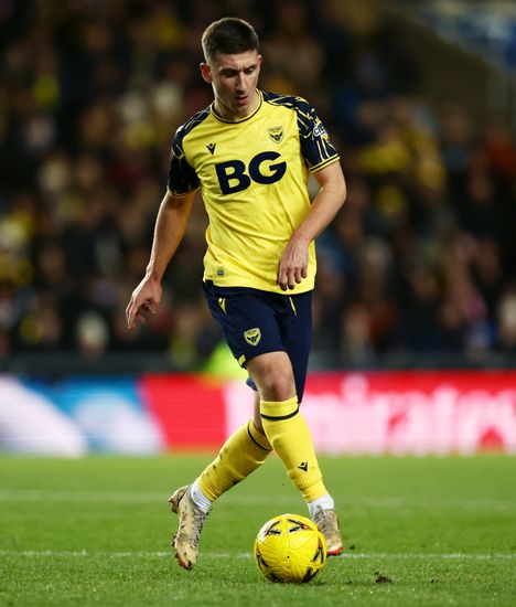 Cameron Brannagan Oxford United Editorial Stock Photo - Stock Image ...