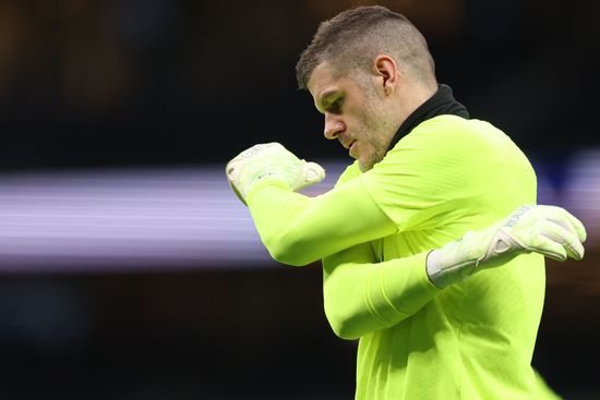 Goalkeeper Fraser Foster Tottenham Hotspur During Editorial Stock Photo ...