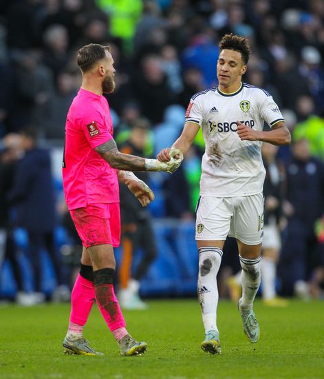 Rodrigo Leeds United Shakes Hands Jak Editorial Stock Photo - Stock ...