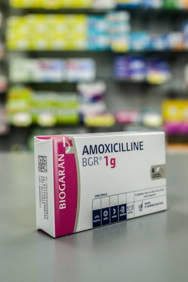 Box Amoxicillin Pharmacy On November 18 Editorial Stock Photo - Stock ...