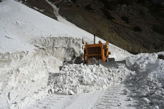 Workers Border Roads Organisation Bro Use Editorial Stock Photo - Stock ...