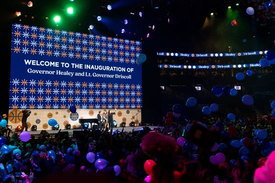 Governor Maura Healey Celebrates Inauguration Td Editorial Stock Photo ...