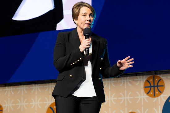 Governor Maura Healey Celebrates Inauguration Td Editorial Stock Photo ...