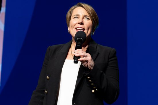 Governor Maura Healey Celebrates Inauguration Td Editorial Stock Photo ...