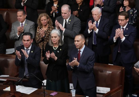 Democrats Applaud Rep Kevin Mccarthy Rca Editorial Stock Photo - Stock ...