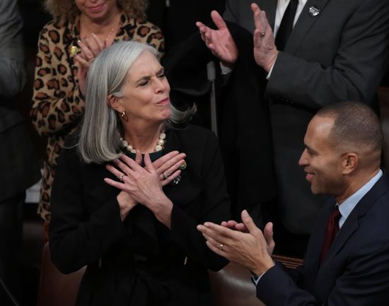 Democratic Whip Katherine Clark Dma Receives Editorial Stock Photo ...
