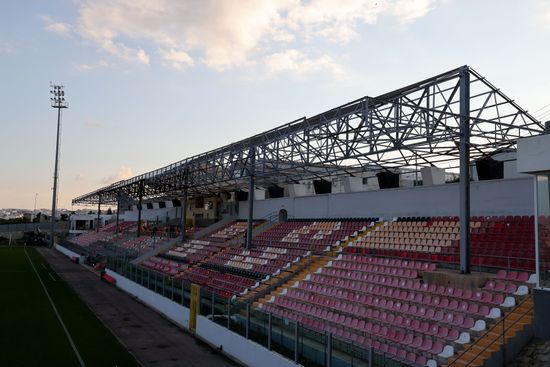 Main Stand Tony Bezzina Stadium Paols Editorial Stock Photo - Stock ...