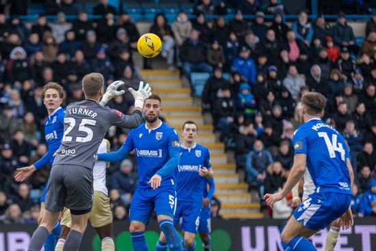 Gillingham Goalkeeper Jake Turner 25 Saves Editorial Stock Photo ...