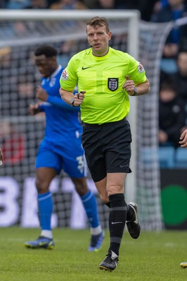 Samuel Barrott Referee During Fa Cup Editorial Stock Photo - Stock ...