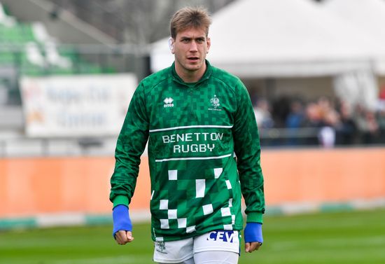 Benetton Vs Ulster Benettons Federico Ruzza Editorial Stock Photo ...